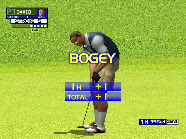 Screenshot of Virtua Golf (Arcade, 2001) - MobyGames