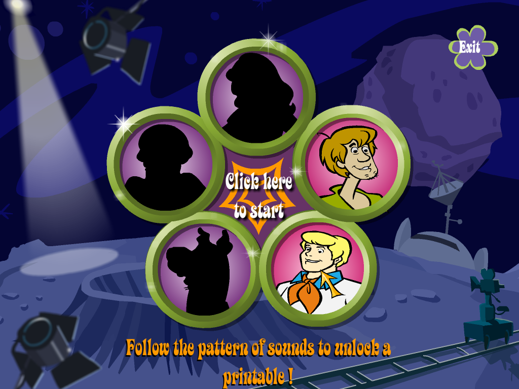 Screenshot of Scooby-Doo!: Case File #3 - Frights! Camera! Mystery! (Windows, 2007) - MobyGames