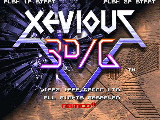 Xevious 3D/G (1996) - MobyGames