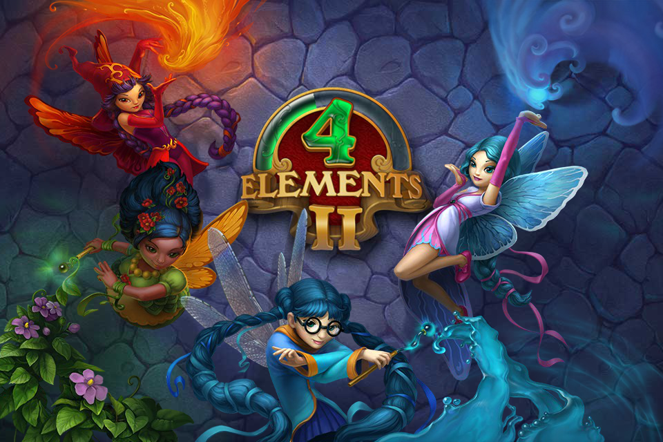 Screenshot of 4 Elements II (iPhone, 2011) - MobyGames