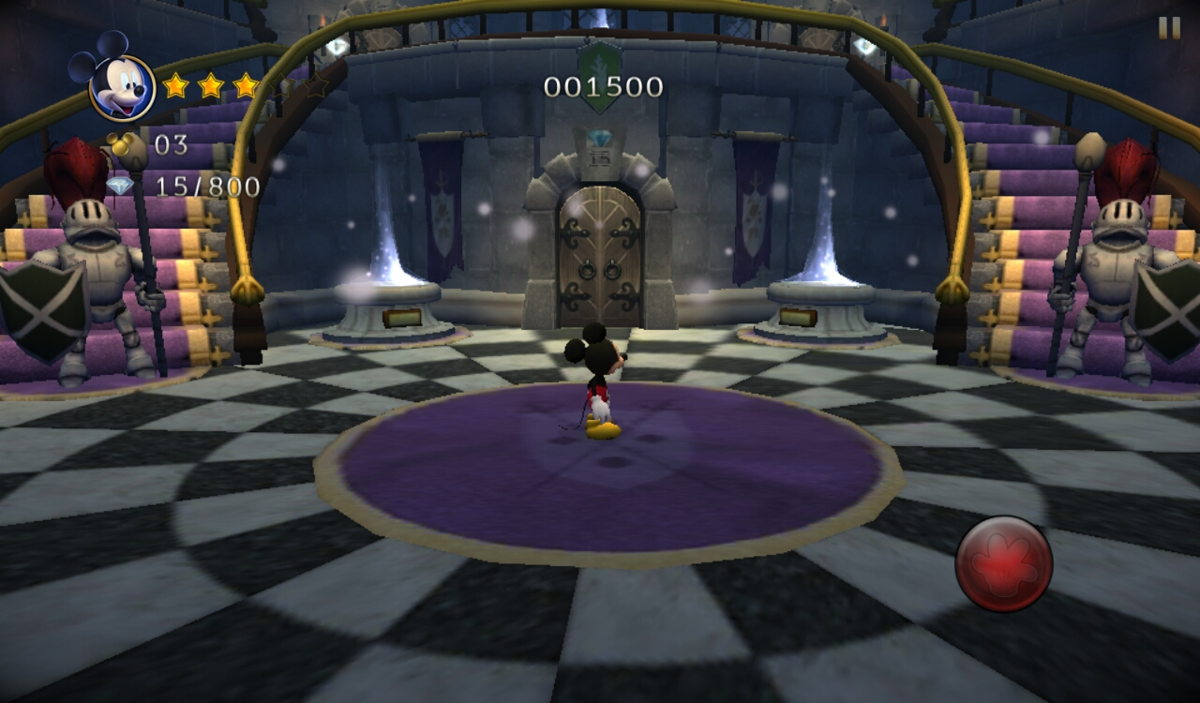 Screenshot of Castle of Illusion Starring Mickey Mouse (Android, 2013) - MobyGames