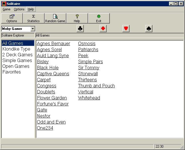 Screenshot of Galaxy of Games: Silver Edition (Windows, 2002) - MobyGames