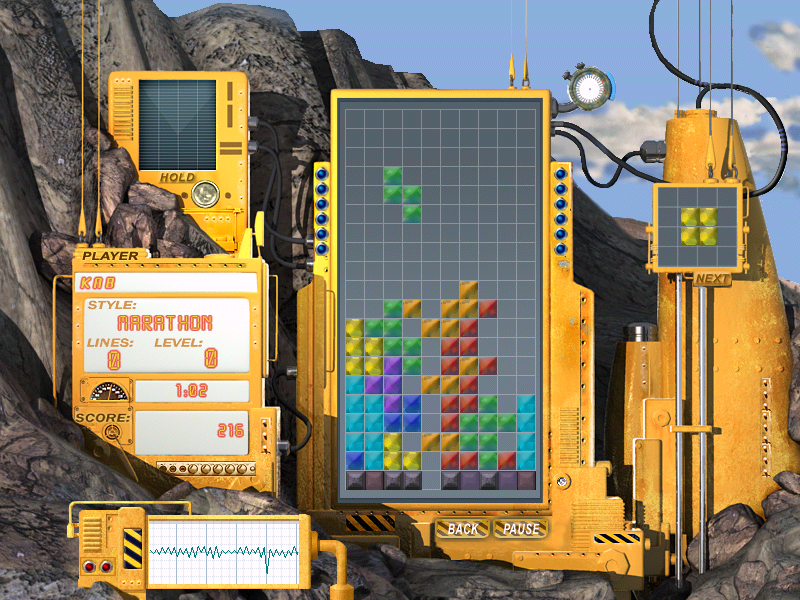 Screenshot of Tetris Elements (Windows, 2004) - MobyGames