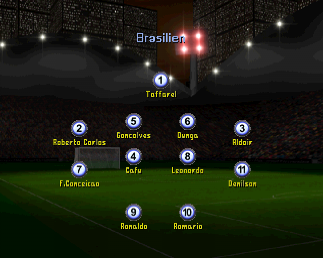 Screenshot of Kick Off World (PlayStation, 1998) - MobyGames