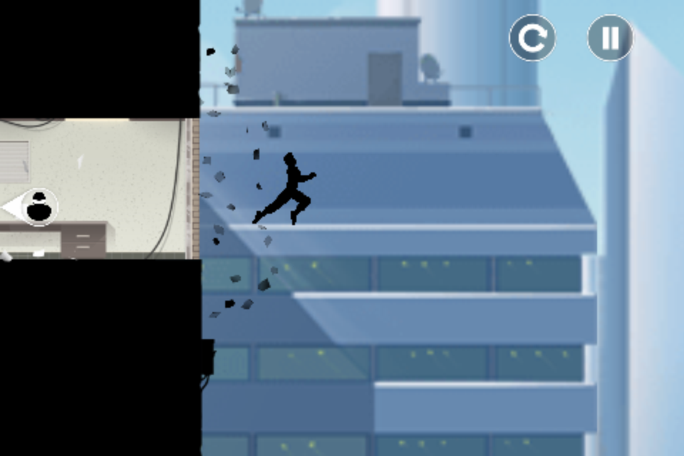 Screenshot of Vector (iPhone, 2012) - MobyGames