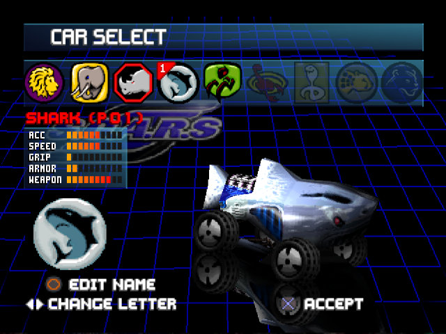 Screenshot of S.C.A.R.S. (PlayStation, 1998) - MobyGames