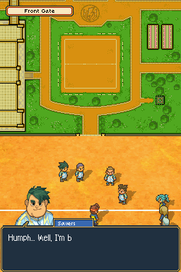 Screenshot of Inazuma Eleven (Nintendo DS, 2008) - MobyGames