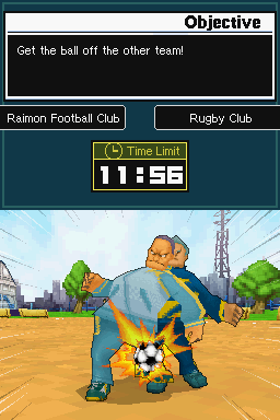 Screenshot of Inazuma Eleven (Nintendo DS, 2008) - MobyGames