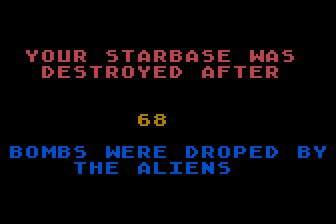 Screenshot of Rocket Raiders (Atari 8-bit, 1981) - MobyGames