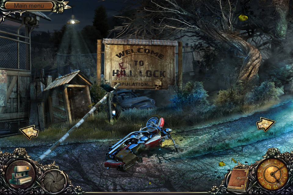 Screenshot of Vampire Saga: Welcome to Hell Lock (iPhone, 2011) - MobyGames