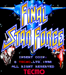 Final Star Force (1992) - MobyGames