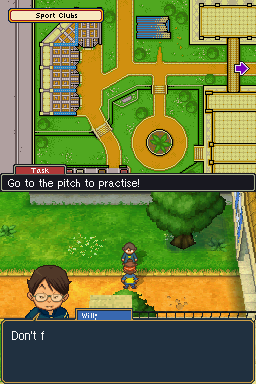 Screenshot of Inazuma Eleven (Nintendo DS, 2008) - MobyGames