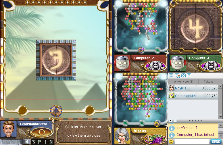 Screenshot of Battle Phlinx (Browser, 2005) - MobyGames