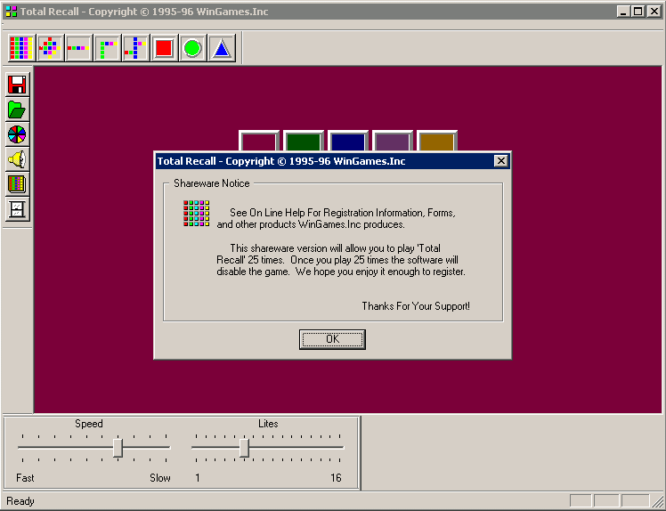 Screenshot of Total Recall (Windows, 1995) - MobyGames