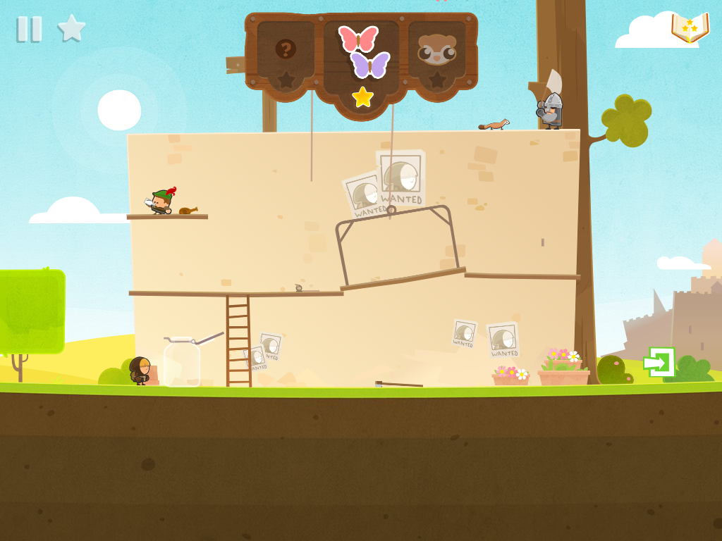 Screenshot of Tiny Thief (iPad, 2013) - MobyGames