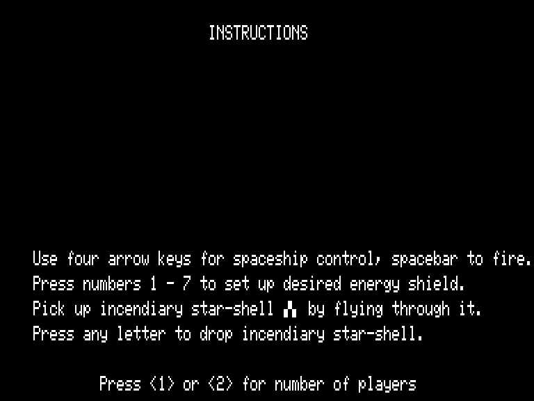 Screenshot of Strike Force (TRS-80, 1982) - MobyGames
