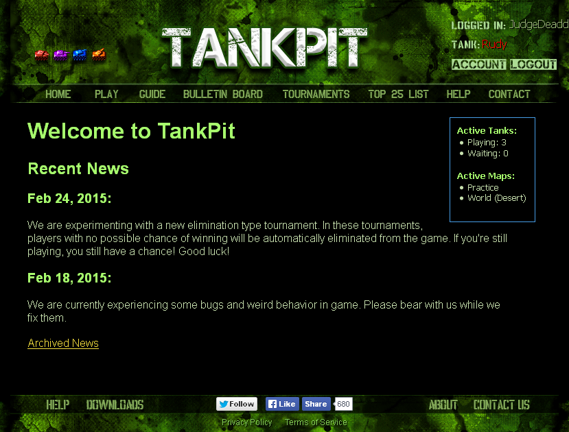 TankPit (2012) - MobyGames