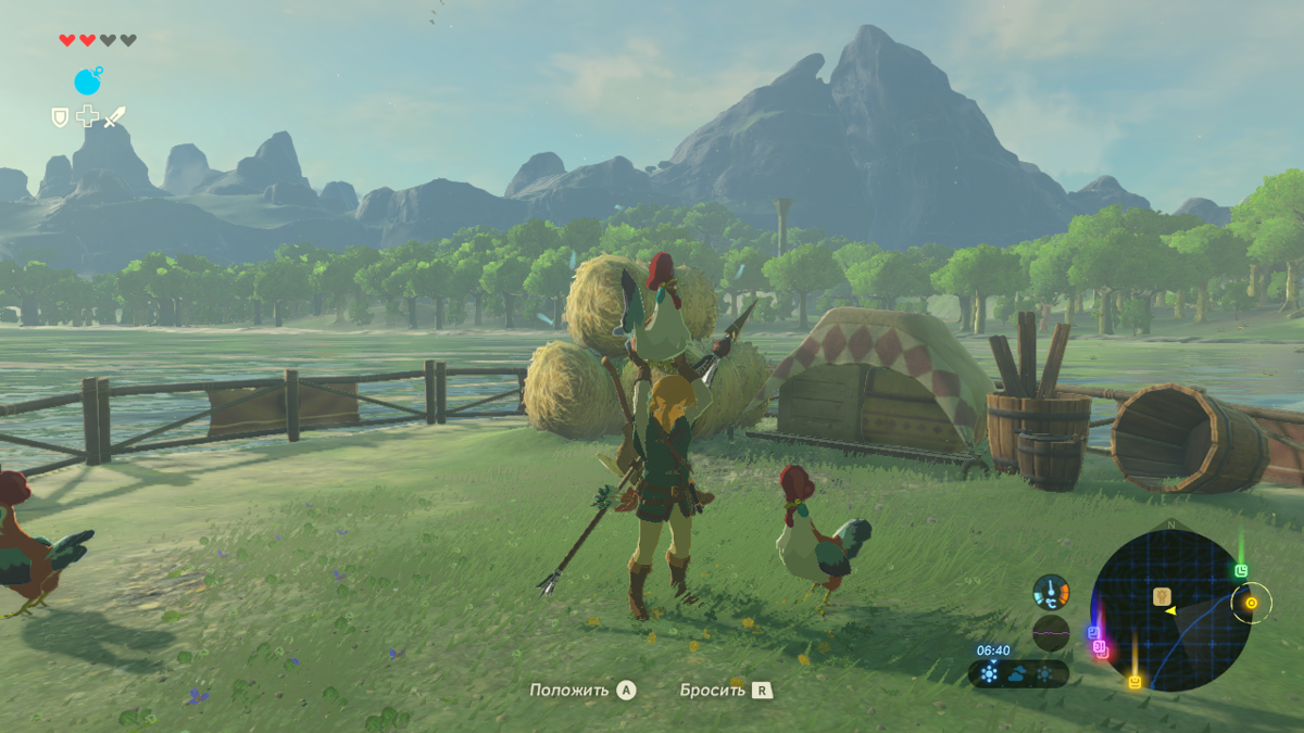 Screenshot of The Legend of Zelda: Breath of the Wild (Wii U, 2017 ...