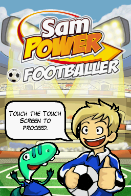 Screenshot of Jake Power: Soccer Star (Nintendo DS, 2009) - MobyGames
