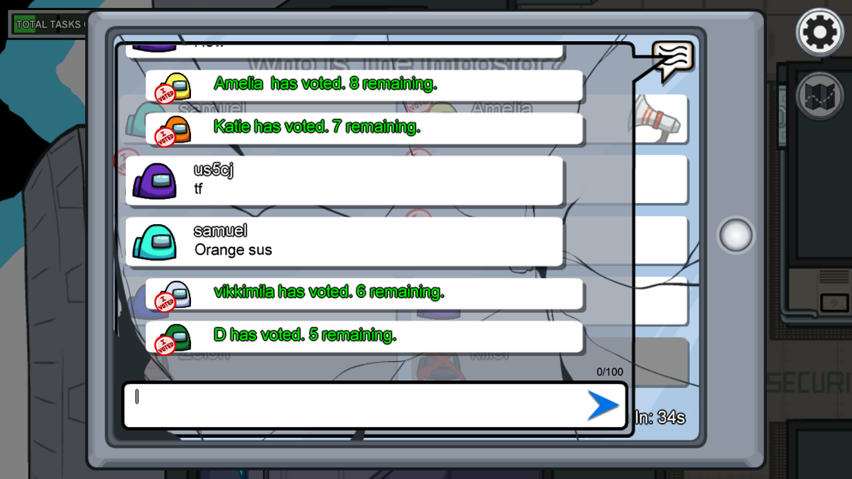 Screenshot of Among Us (Windows, 2018) - MobyGames