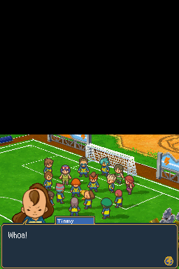 Screenshot of Inazuma Eleven 2: Blizzard (Nintendo DS, 2009) - MobyGames