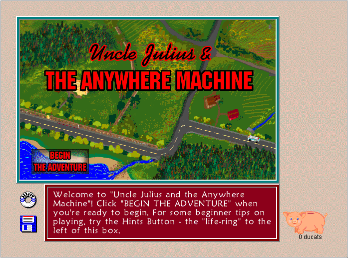 Uncle Julius and the Anywhere Machine (1997) - MobyGames