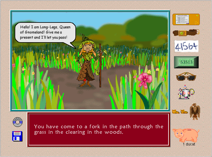 Screenshot of Uncle Julius and the Anywhere Machine (Windows 3.x, 1997 ...