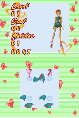 Screenshot of Winx Club: Mission Enchantix (Nintendo DS, 2008) - MobyGames