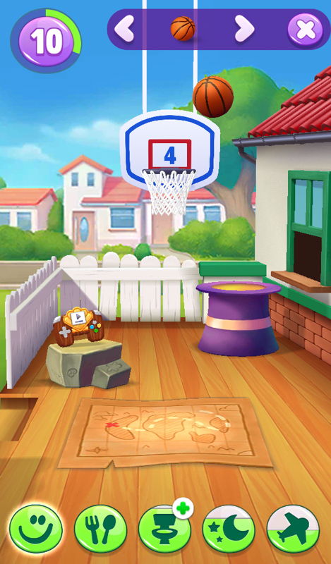 Screenshot of My Talking Tom 2 (Android, 2018) - MobyGames