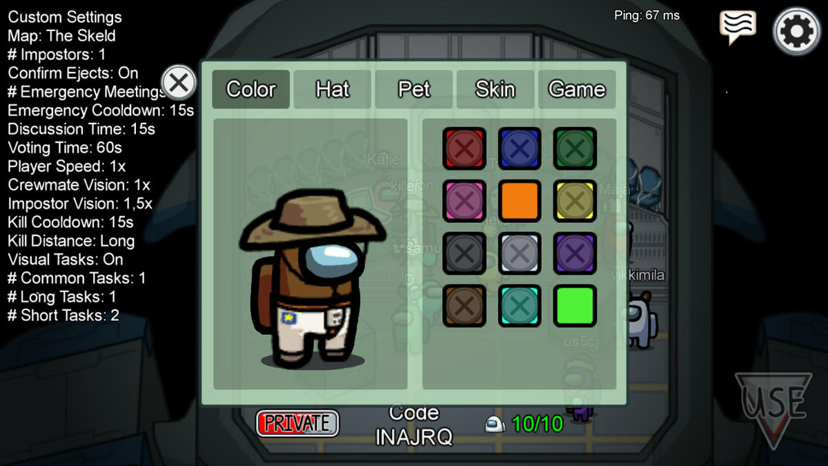 Screenshot of Among Us (Windows, 2018) - MobyGames