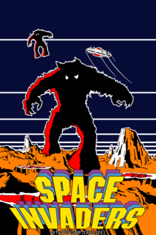 Screenshot of Space Invaders (iPhone, 1978) - MobyGames