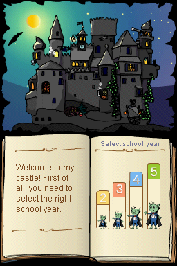 Screenshot of Learn Math: For Grades 1-4 (Nintendo DS, 2008) - MobyGames