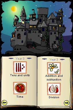 Screenshot of Learn Math: For Grades 1-4 (Nintendo DS, 2008) - MobyGames