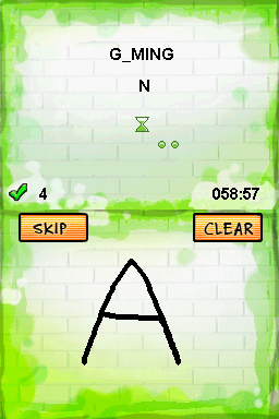 Screenshot of Wordfish (Nintendo DS, 2008) - MobyGames