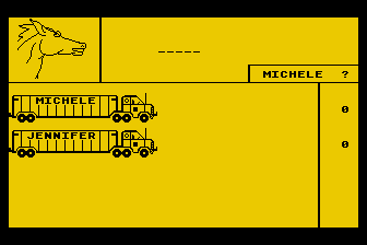 Screenshot of Spelling Bee Games (Atari 8-bit, 1981) - MobyGames
