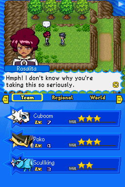 Screenshot of Monster Racers (Nintendo DS, 2009) - MobyGames