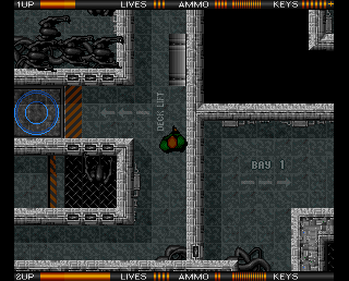 Screenshot of Alien Breed Special Edition & Qwak (Amiga CD32, 1994 ...