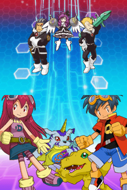 Screenshot of Digimon Story: Lost Evolution (Nintendo DS, 2010) - MobyGames