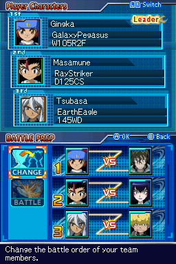 Screenshot of Beyblade: Metal Masters (Nintendo DS, 2010) - MobyGames