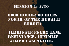 Screenshot of Operation Armored Liberty (Game Boy Advance, 2003 ...
