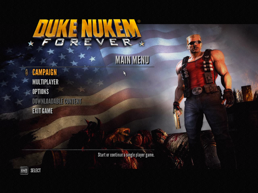 Screenshot of Duke Nukem Forever (Windows, 2011) - MobyGames