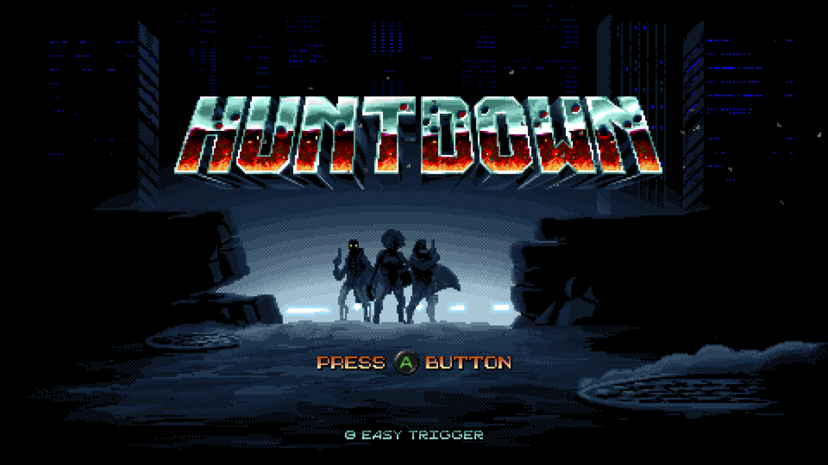 Screenshot of Huntdown (Windows, 2020) - MobyGames