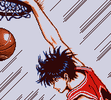 Screenshot of Slam Dunk 2: Zenkoku e no Tip Off (Game Boy, 1995 ...