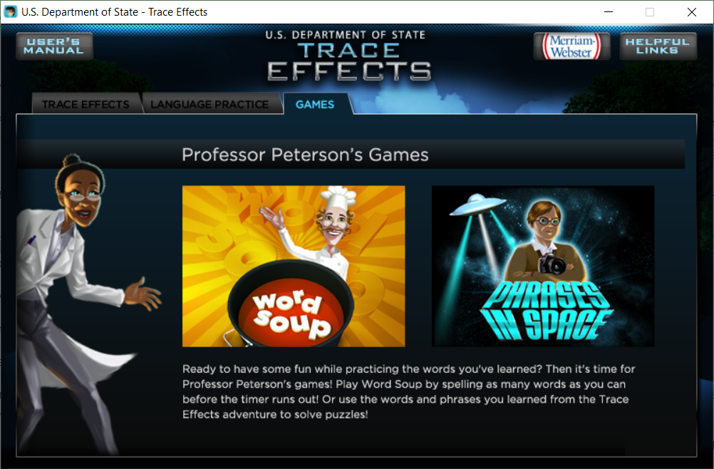 Screenshot of Trace Effects (Windows, 2012) - MobyGames