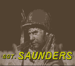 Screenshot of Sgt. Saunders' Combat! (SNES, 1995) - MobyGames