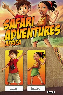 Screenshot of Safari Adventures: Africa (Nintendo DS, 2009) - MobyGames