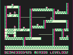 Screenshot of Lode Runner (PC-6001, 1983) - MobyGames