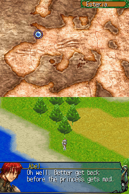 Screenshot of Ys Strategy (Nintendo DS, 2006) - MobyGames