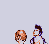 Screenshot of Slam Dunk 2: Zenkoku e no Tip Off (Game Boy, 1995 ...