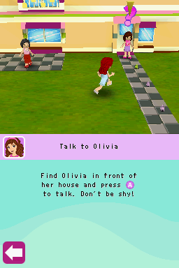 Screenshot of LEGO Friends (Nintendo DS, 2013) - MobyGames
